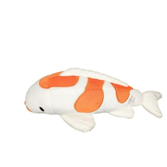 Bellzi | Toys | Koi Fish Plush Toy By Bellzi Soft White Orange Stuffed ...